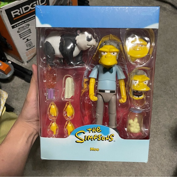 Simpsons | Toys | The Simpsons Ultimates Wave Moe Szyslak Panda Mib ...